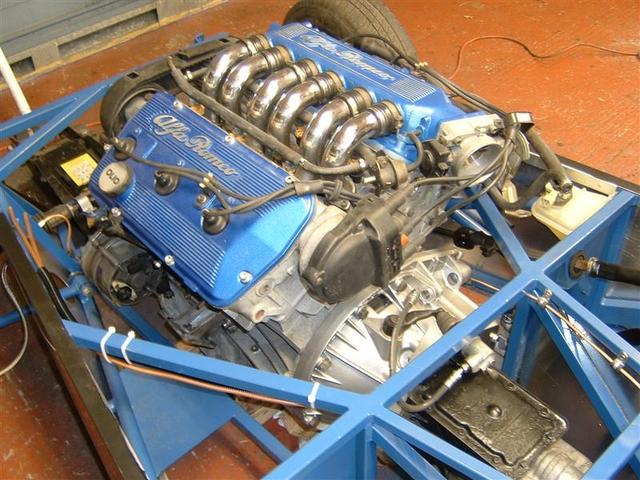 Alfa V6 in rwd set up