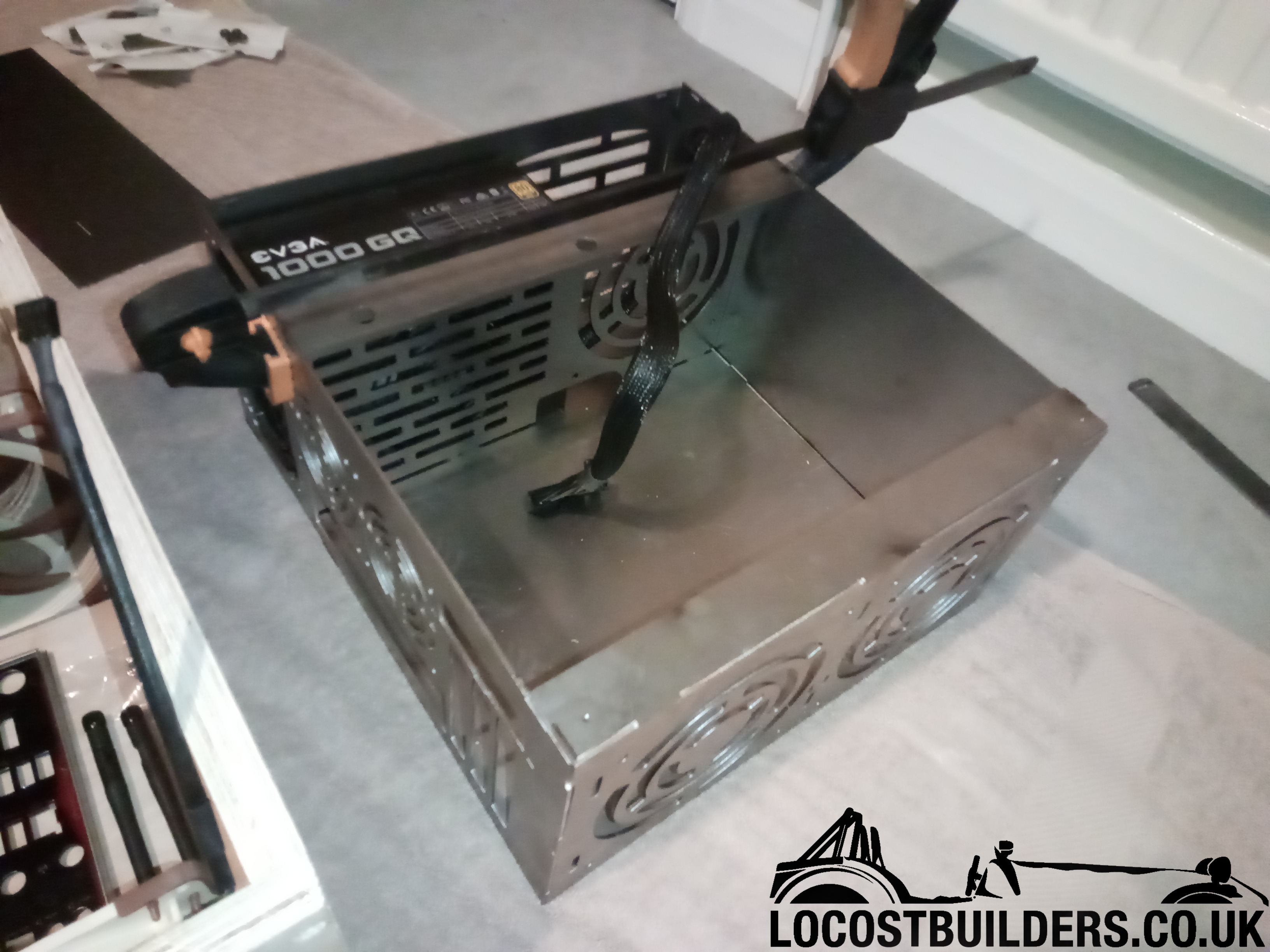 Concept - 20 L case, custom laser cut mild steel case | SFF.Network