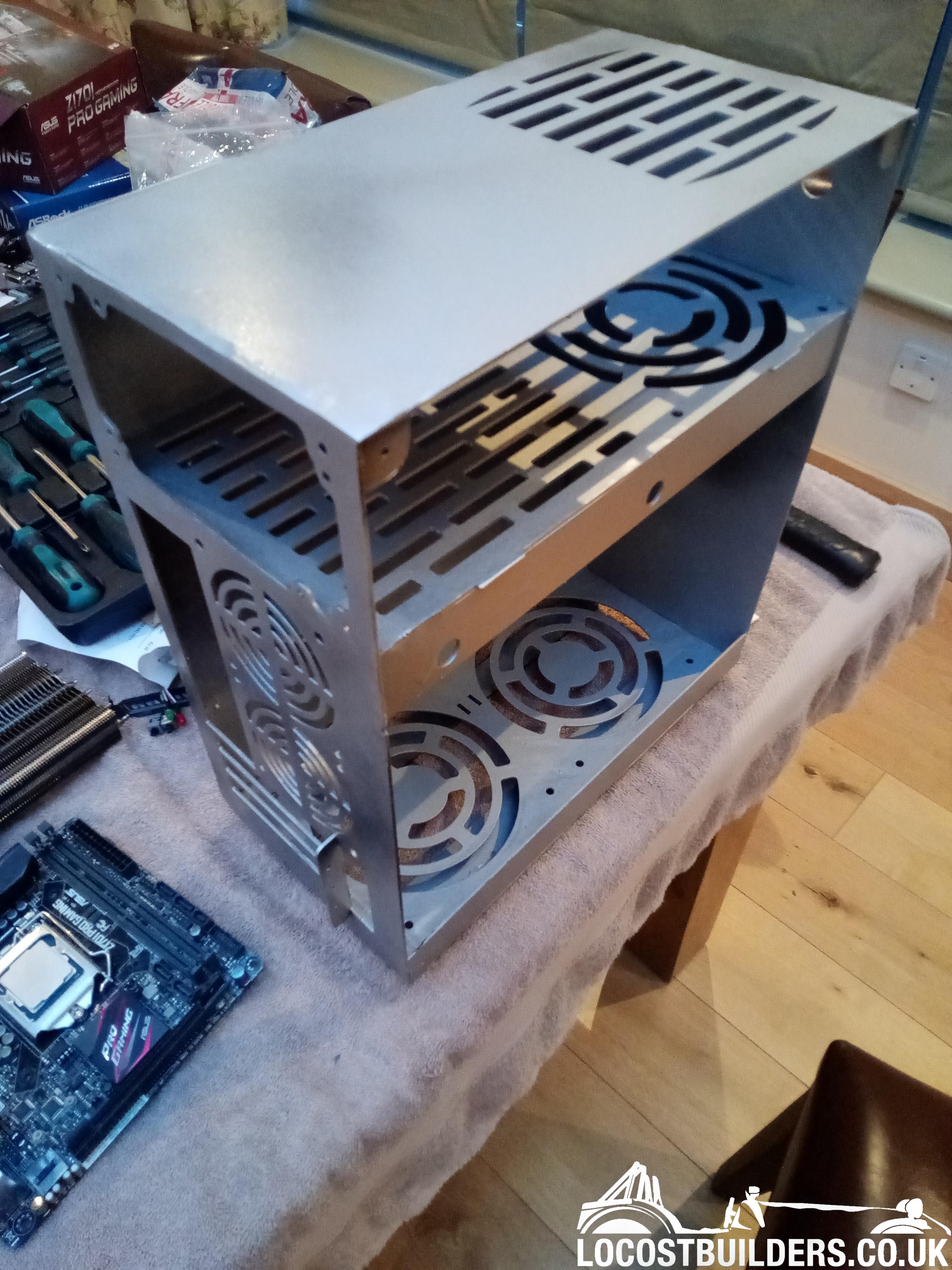 Concept - 20 L case, custom laser cut mild steel case | SFF.Network