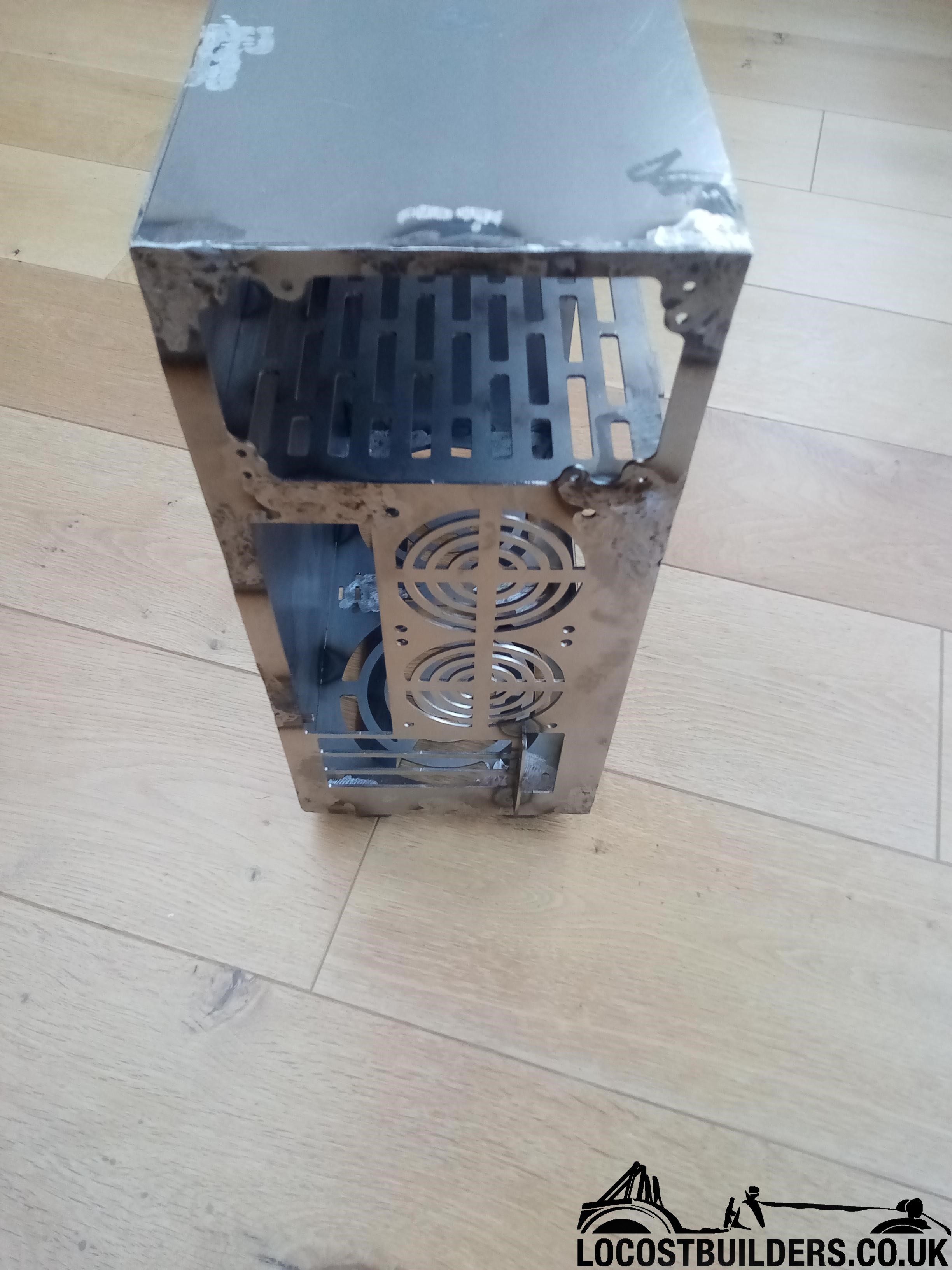 Concept - 20 L case, custom laser cut mild steel case | SFF.Network