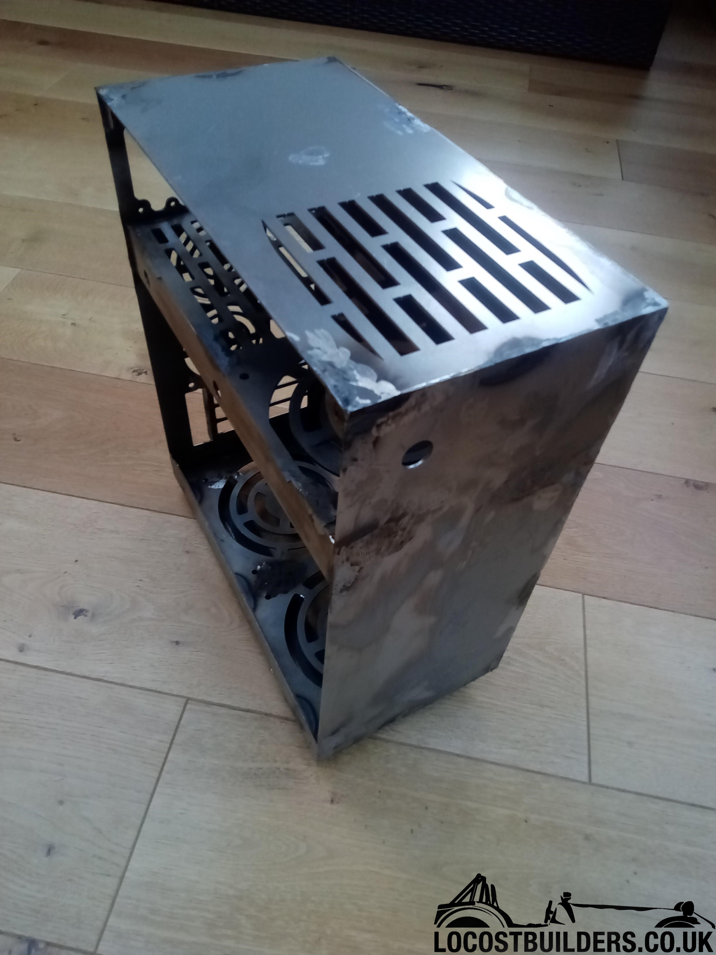 Concept - 20 L case, custom laser cut mild steel case | SFF.Network