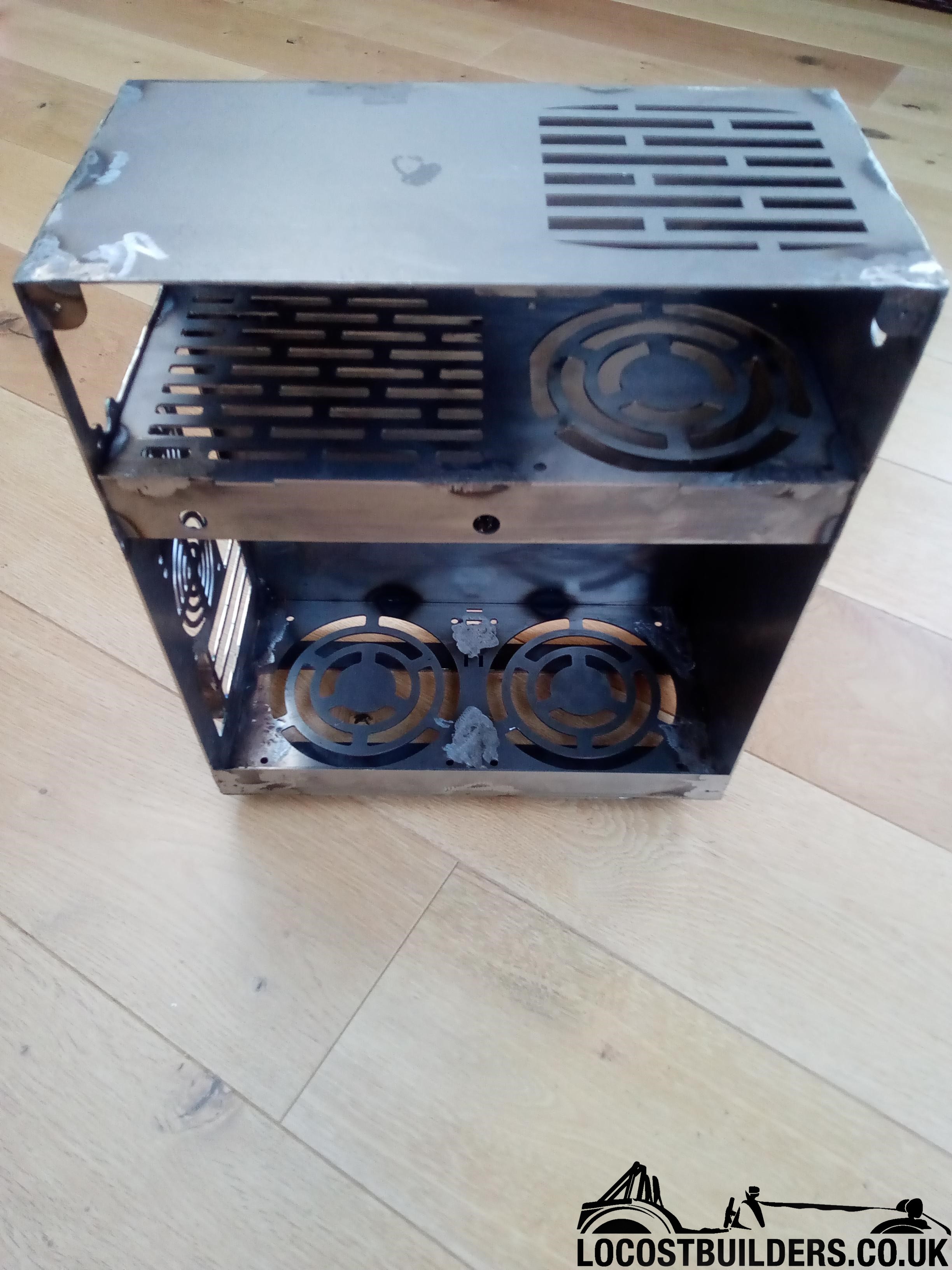Concept - 20 L case, custom laser cut mild steel case | SFF.Network