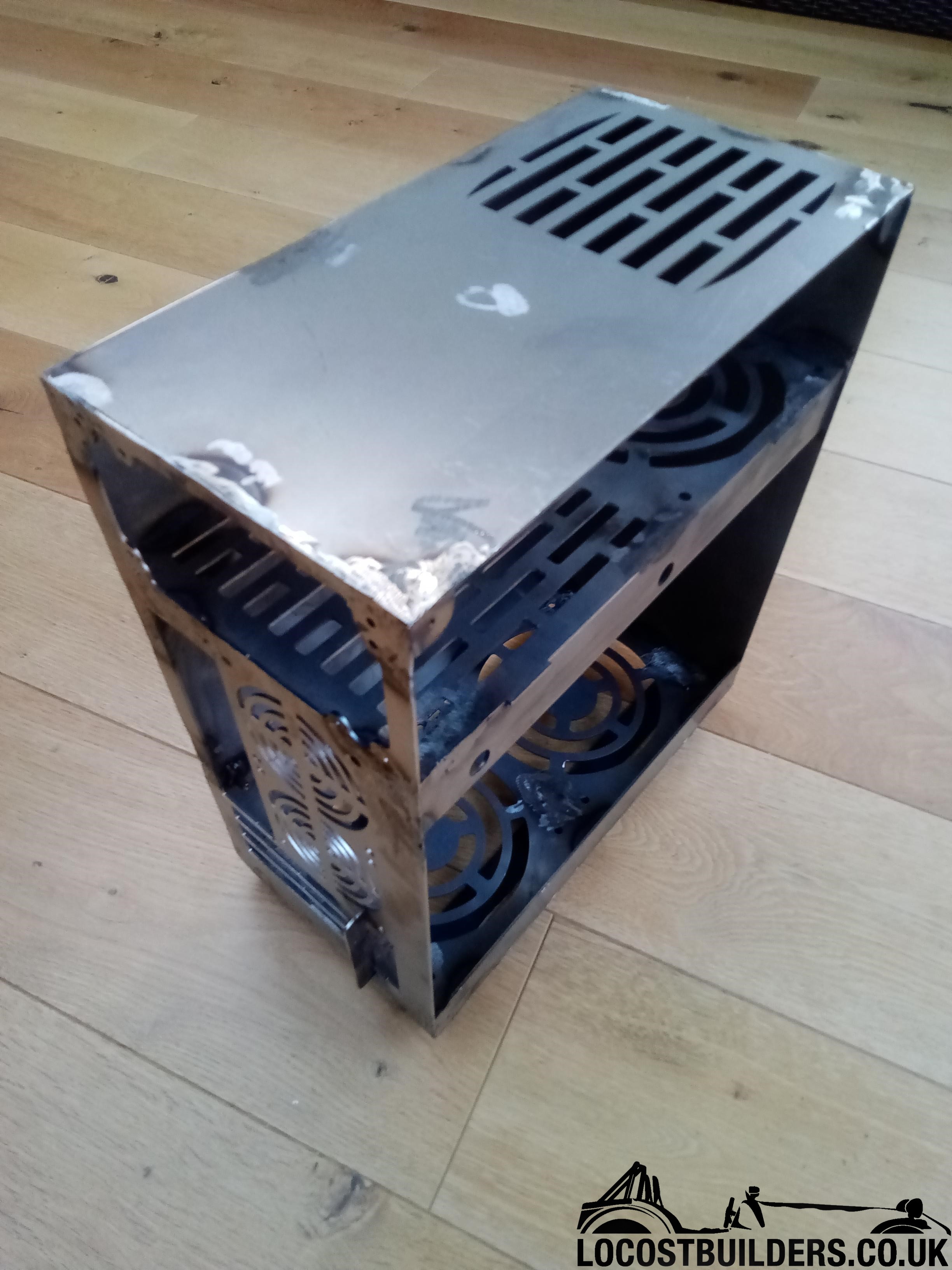 Concept - 20 L case, custom laser cut mild steel case | SFF.Network
