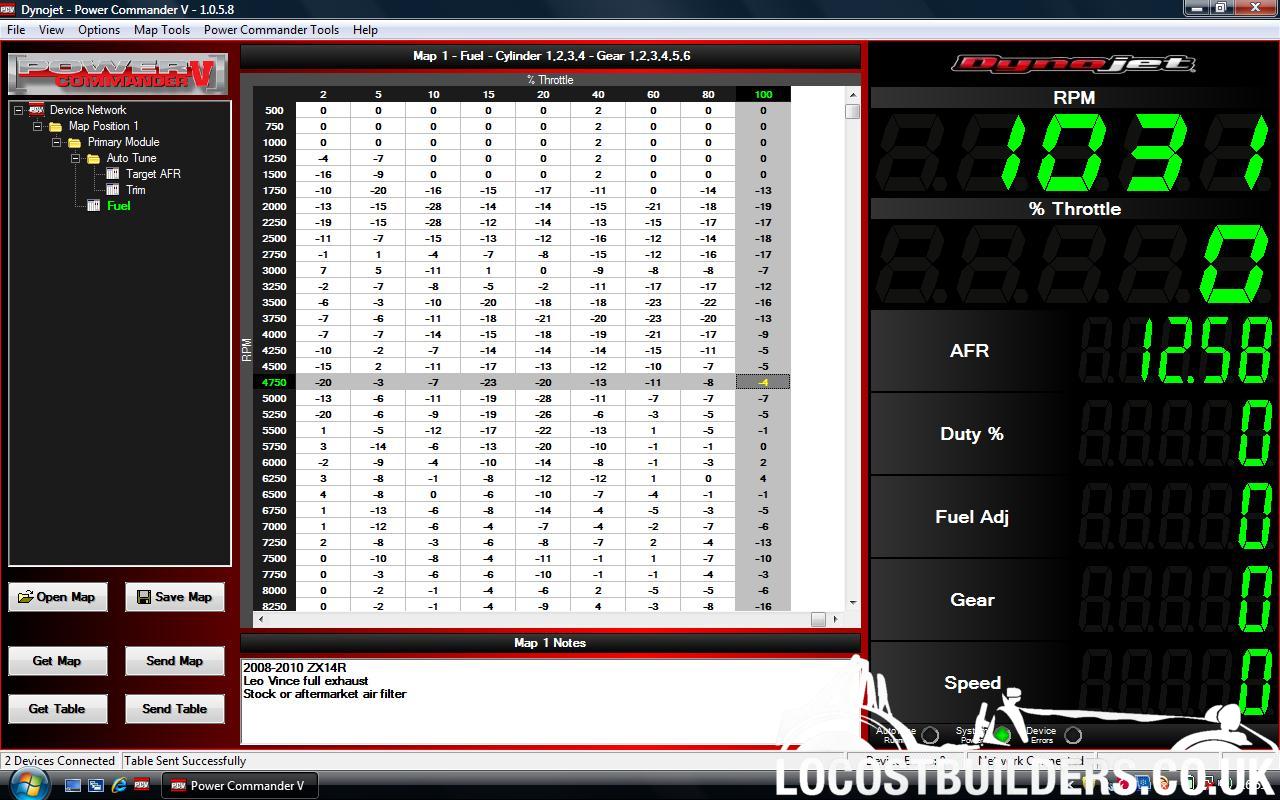 New power commander v auto tune